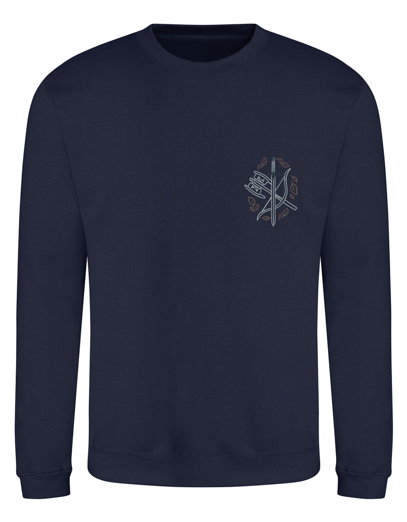 LOTR Aragorn, Legolas and Gimli Inspired Embroidered Jumper ...