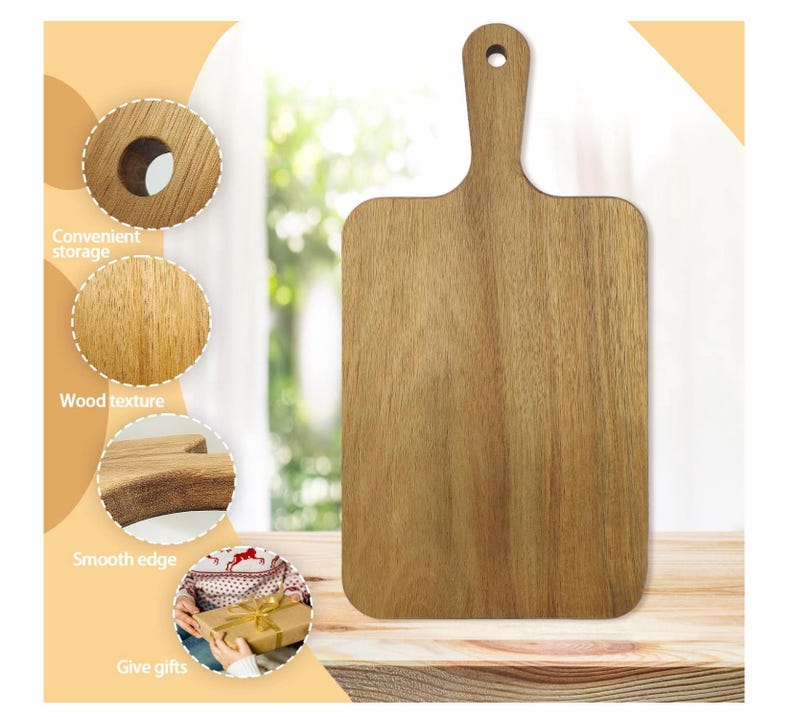 Engraved Cutting Board and Spoon Gift Set. Kitchen Gift Sets. Engraved ...