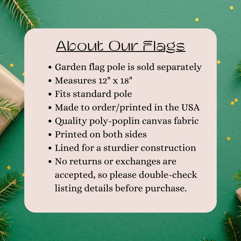 Christmas Yule Garden Flag Peace on Earth Winter Solstice Gift Peace ...