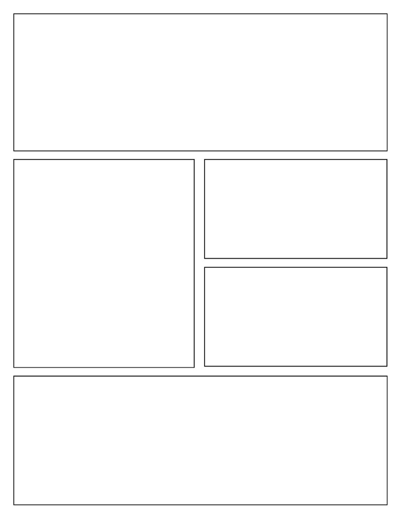 Template to Create a Comic Book - Etsy