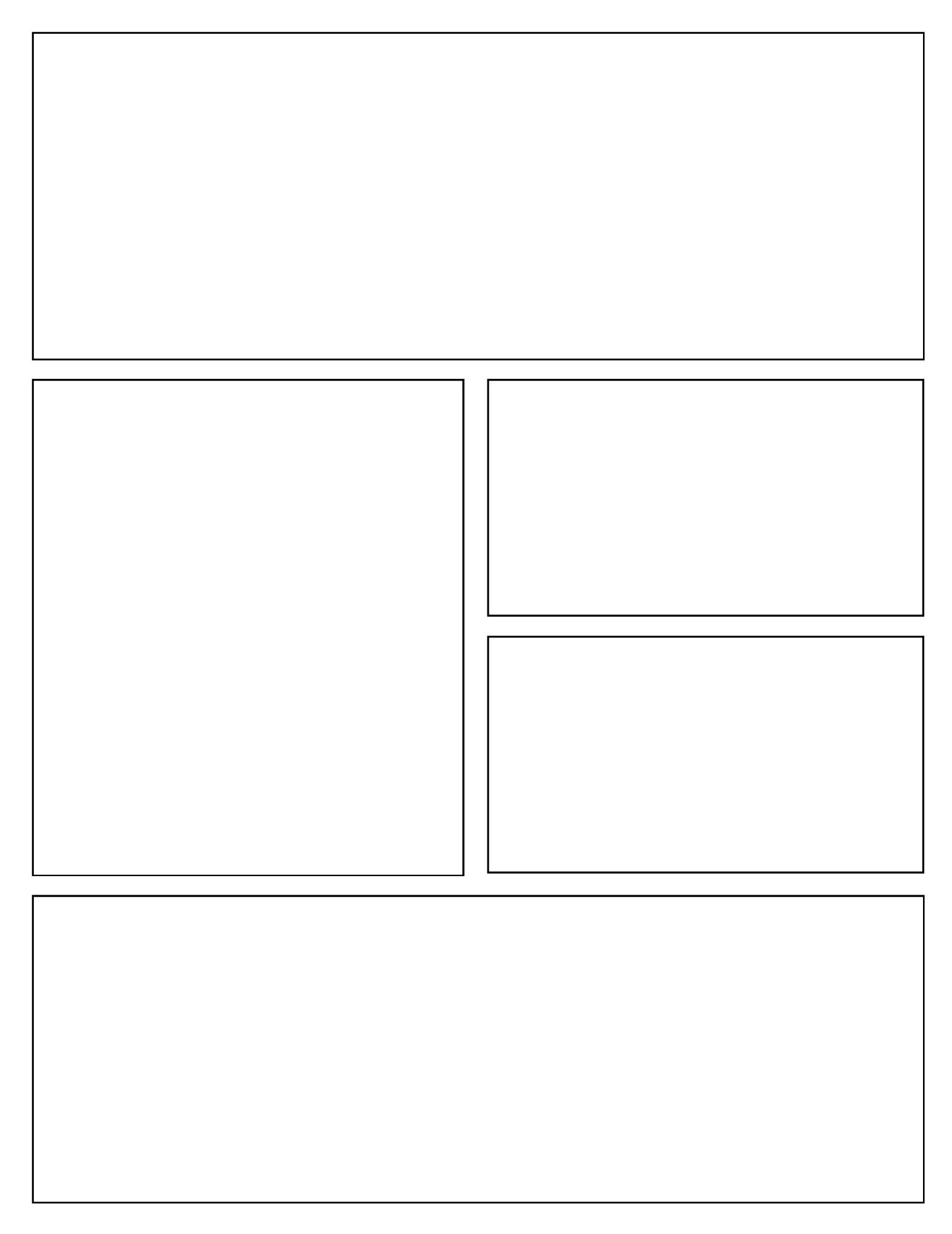 Template to Create a Comic Book - Etsy