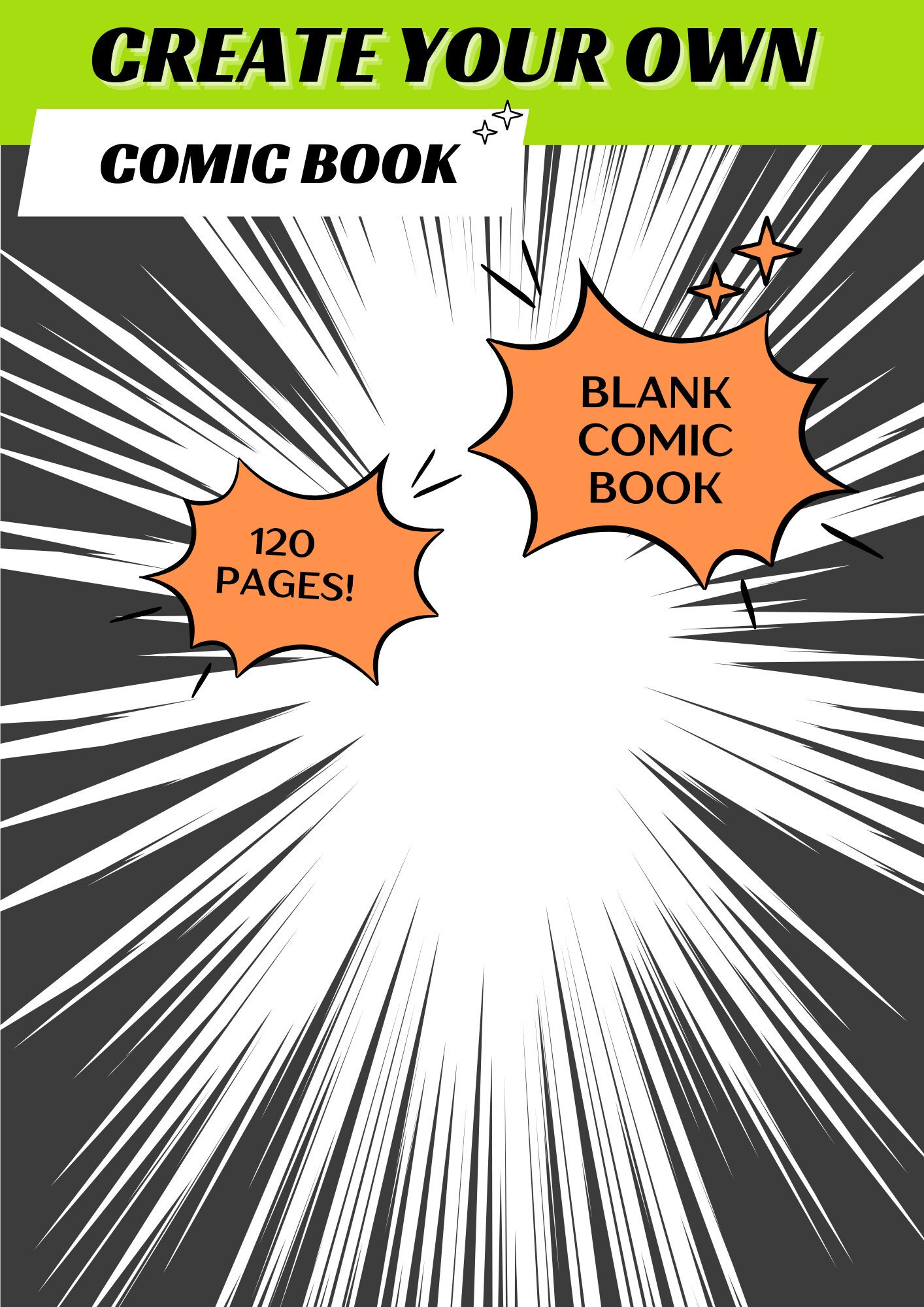 Template to Create a Comic Book - Etsy