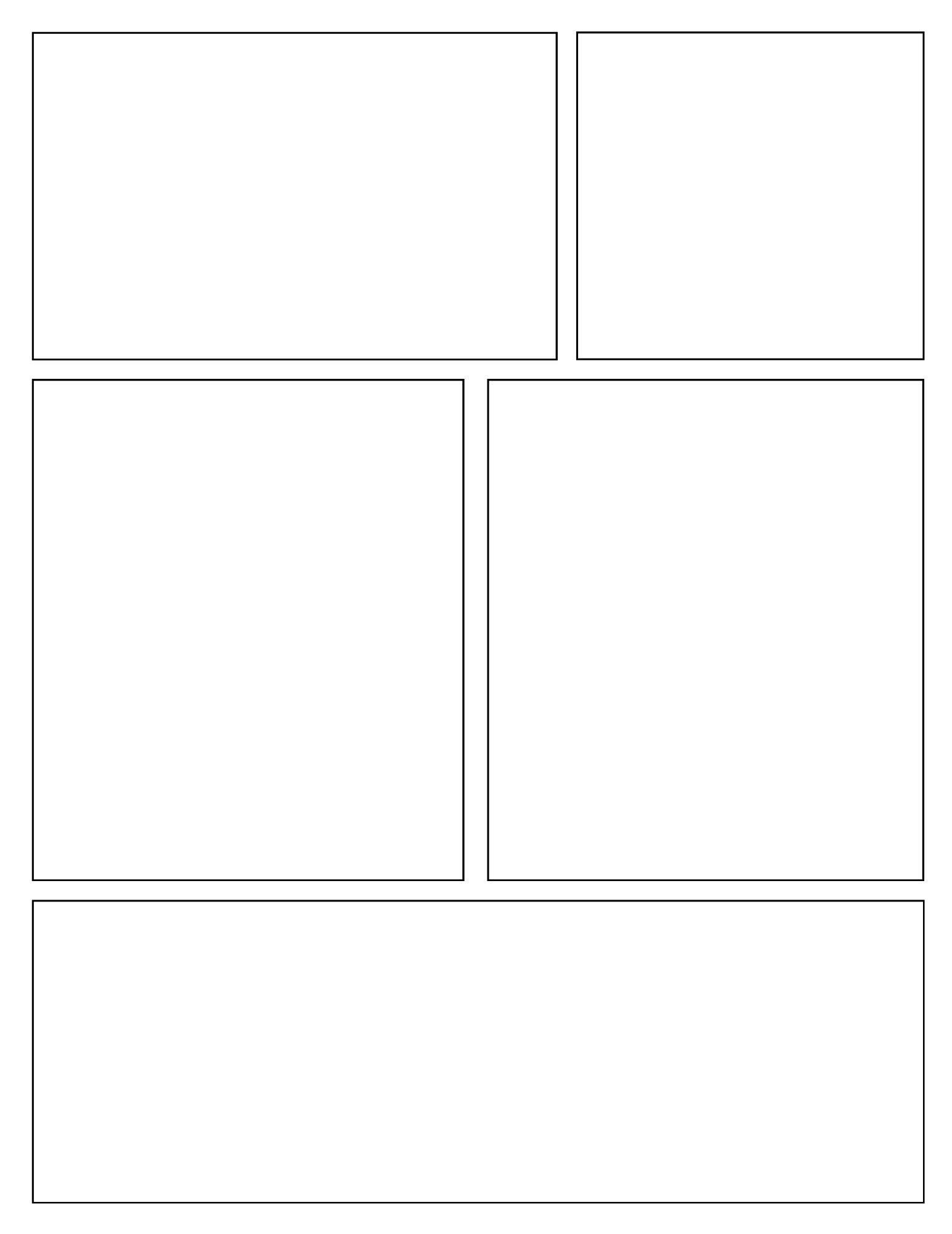 Template to Create a Comic Book - Etsy