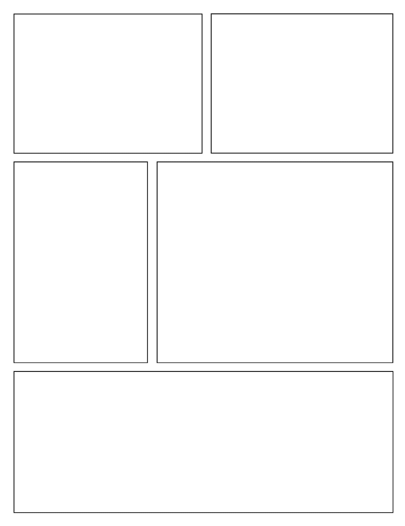 Template to Create a Comic Book - Etsy