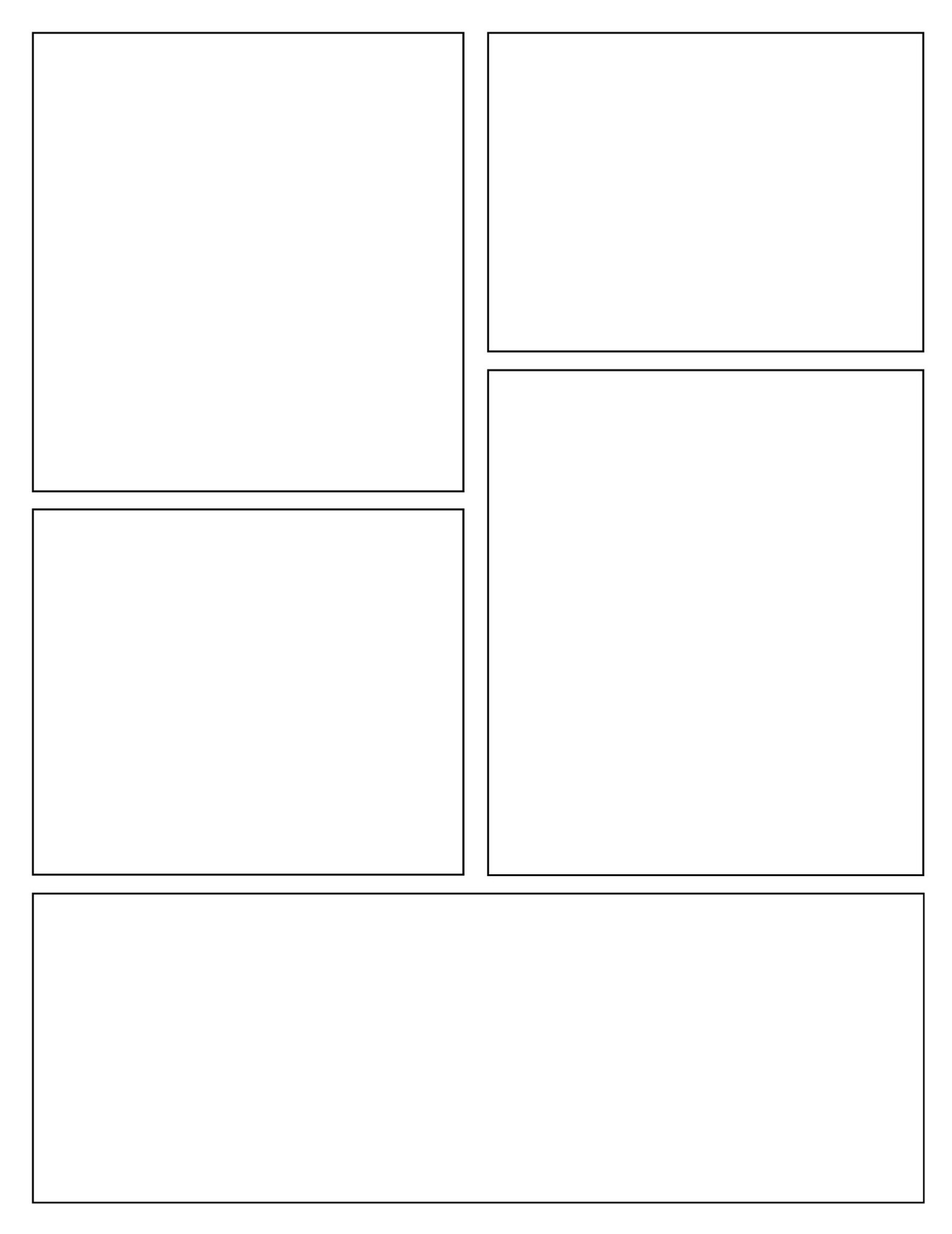 Template to Create a Comic Book - Etsy