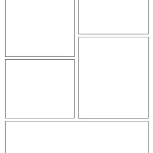 Template to Create a Comic Book - Etsy