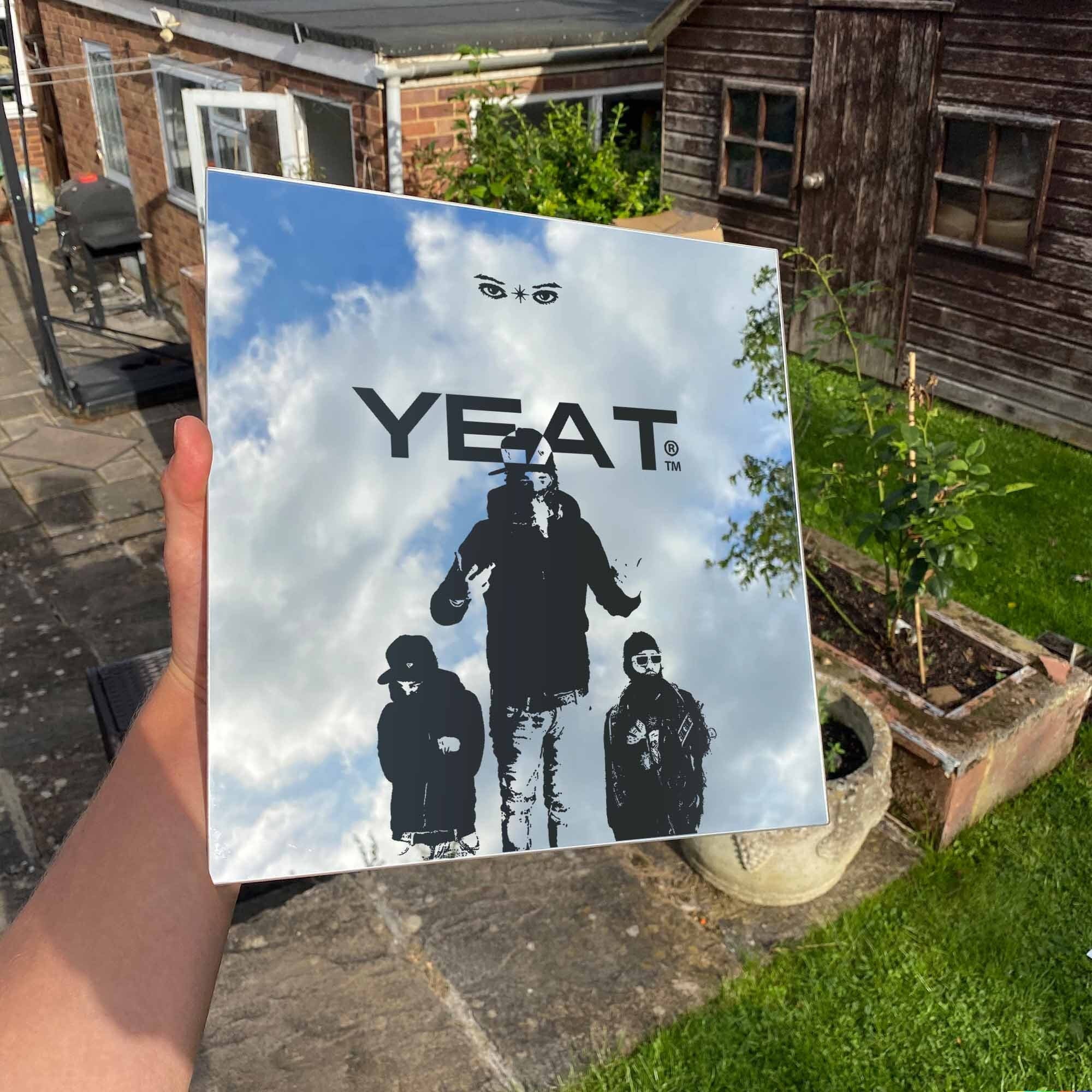 Yeat Logo Design Mirror Poster Yeat Album Cover Yeat Afterlyfe Poster ...