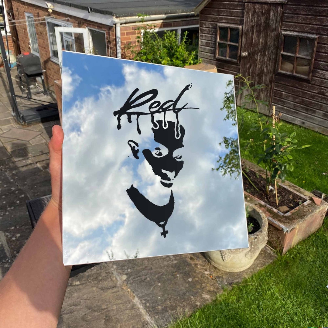 Whole Lotta Red Mirror Sneaker Mirror Decor Rapper Album Cover Playboi ...