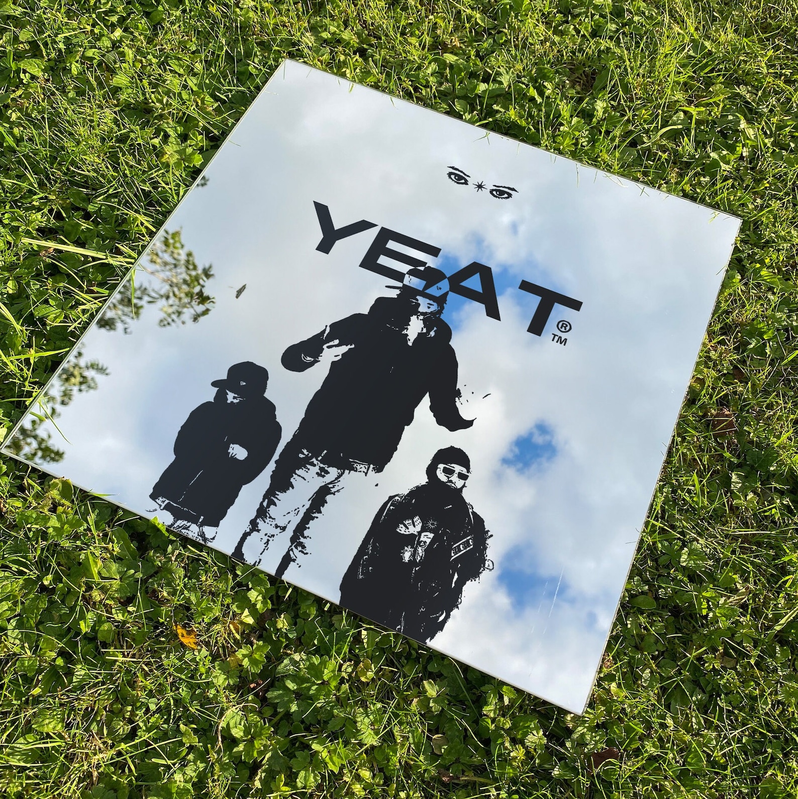 Yeat Logo Design Mirror Poster Yeat Album Cover Yeat Afterlyfe Poster Yeat Mirror, Yeat Rapper ...