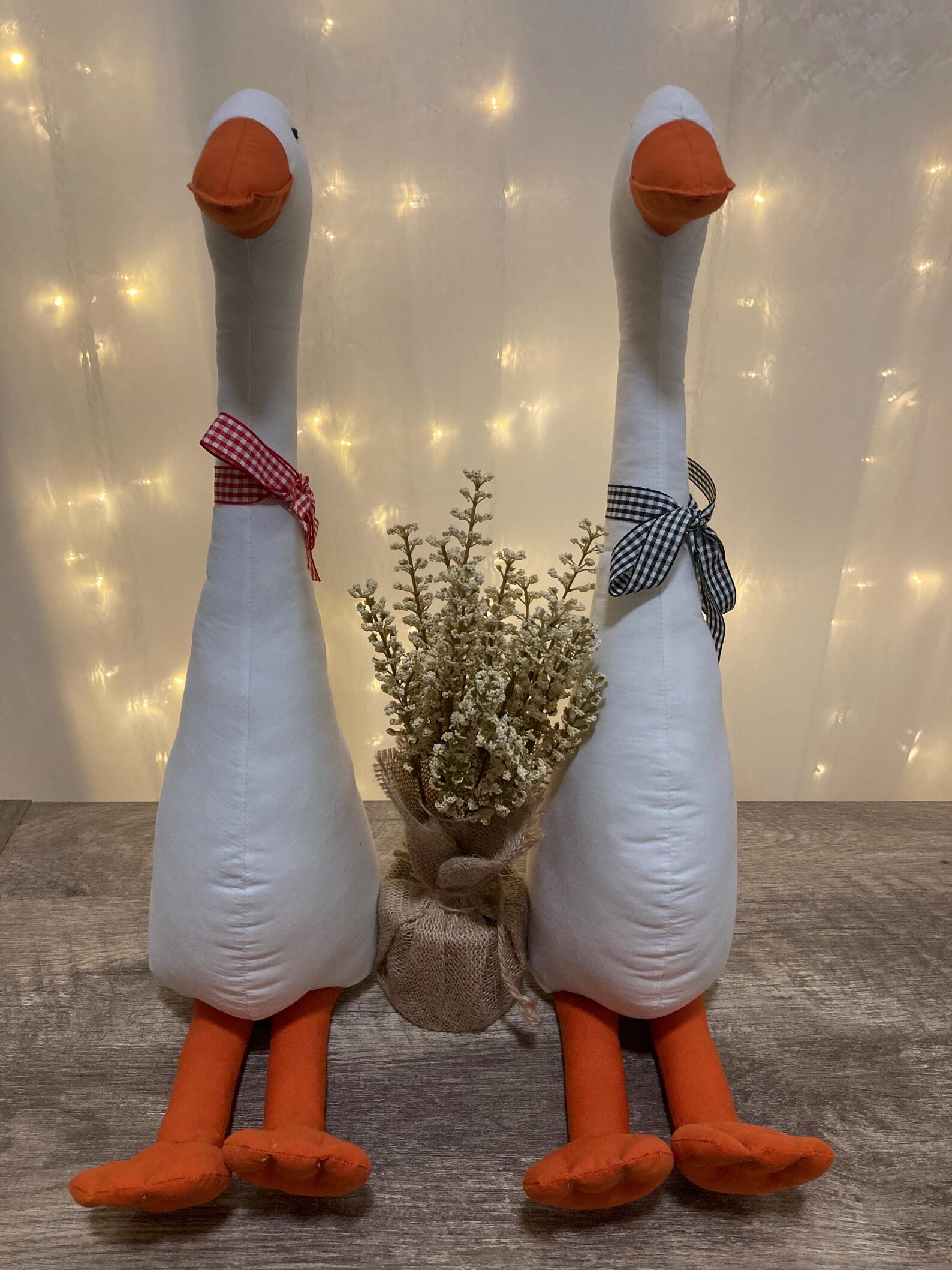 Farmhouse-style Plush Goose - Large (25 Inches) - Etsy