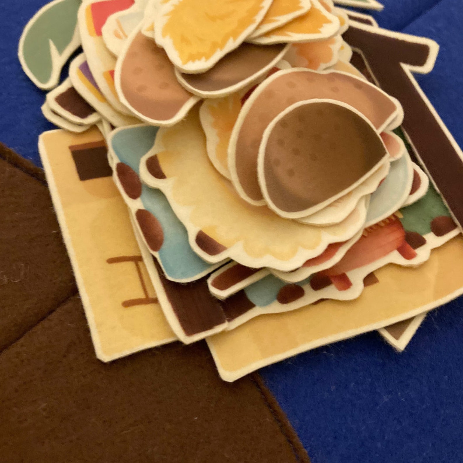 Nativity Themed Felt Set Fold Open Felt Board With Handles - Etsy