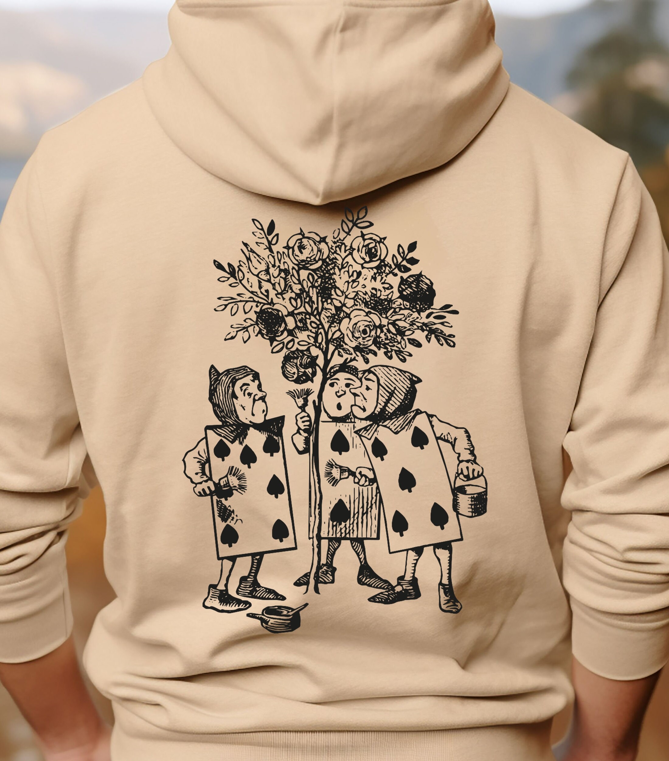 Playing Card Sweatshirtfront and Back Designgift for - Etsy