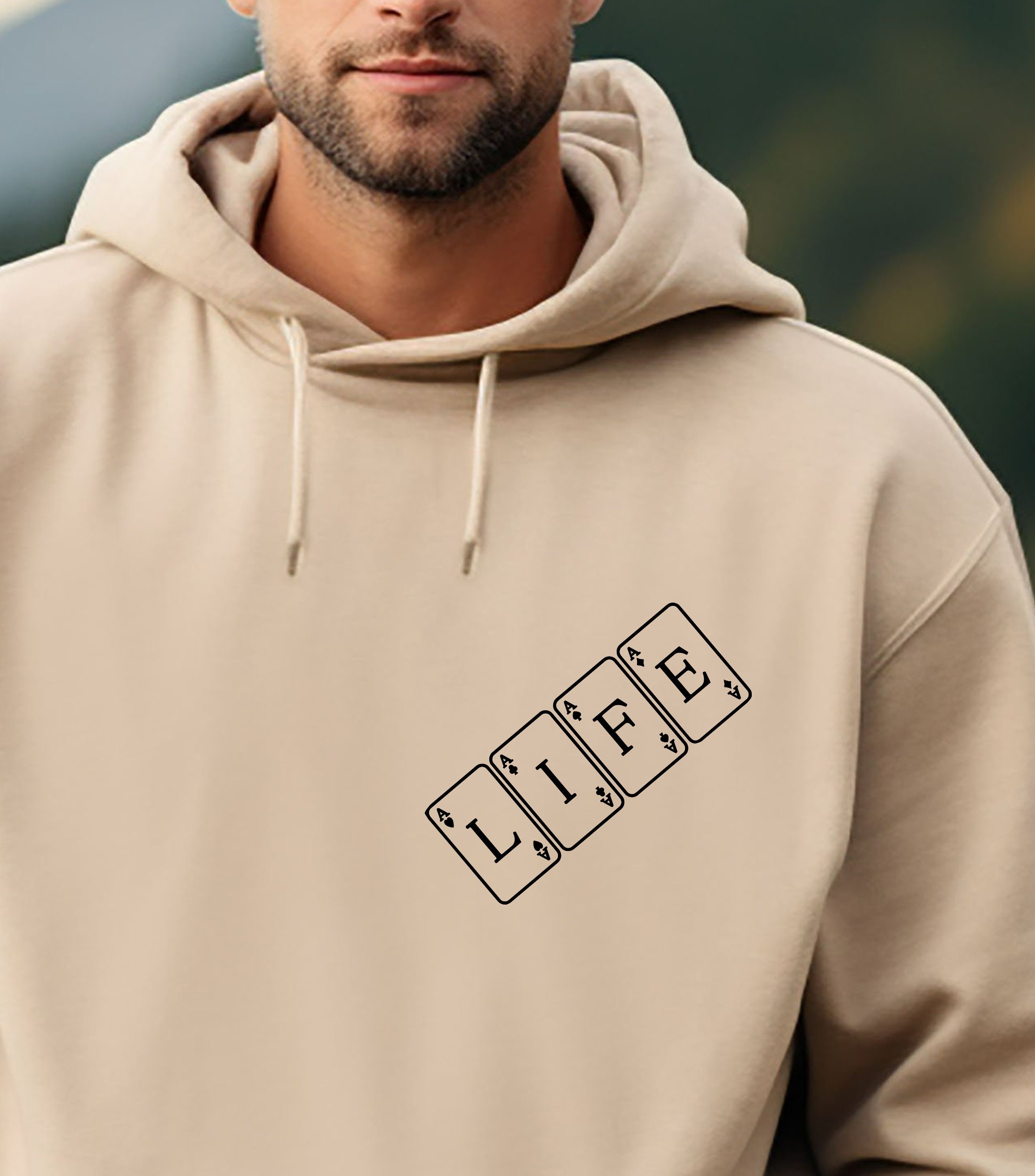 Playing Card Sweatshirtfront and Back Designgift for - Etsy