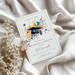 Rainbow Graduation Invitation, Graduation Invitation Template, High ...