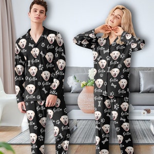 Dog print pajamas store