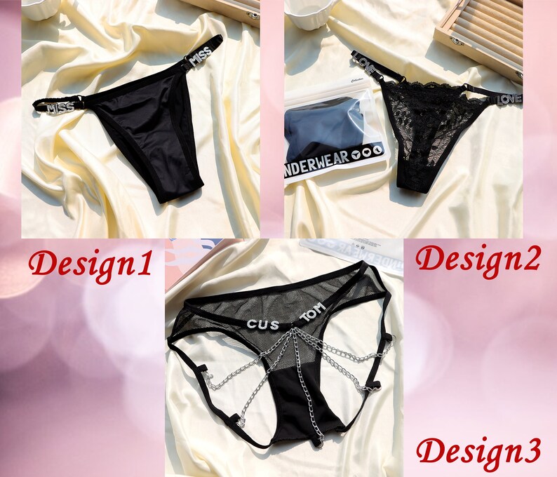 Customized Thong Chain Thong Bikini Custom Name Belly Chain - Etsy