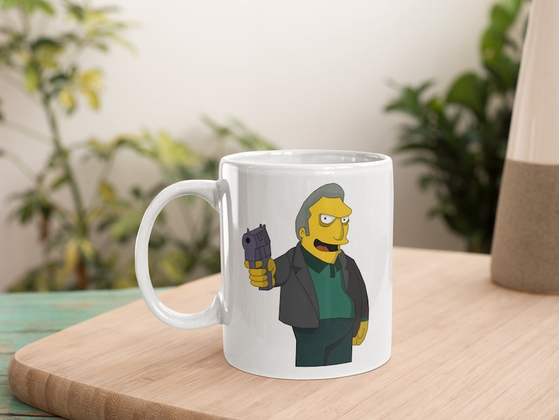 The Simpsons | Fat Tony | 11oz White Glossy Mug | Perfect Gift for the ...