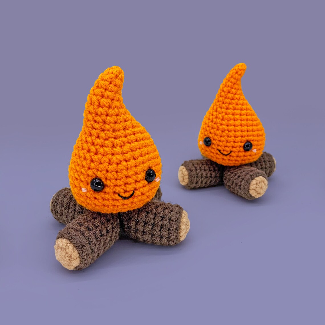Campfire Cutie Crochet Pattern Digital PDF Download Amigurumi DIY ...