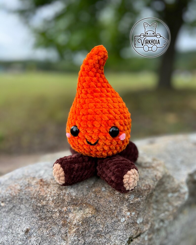 Campfire Cutie | Crochet Pattern | Digital PDF Download | Amigurumi ...