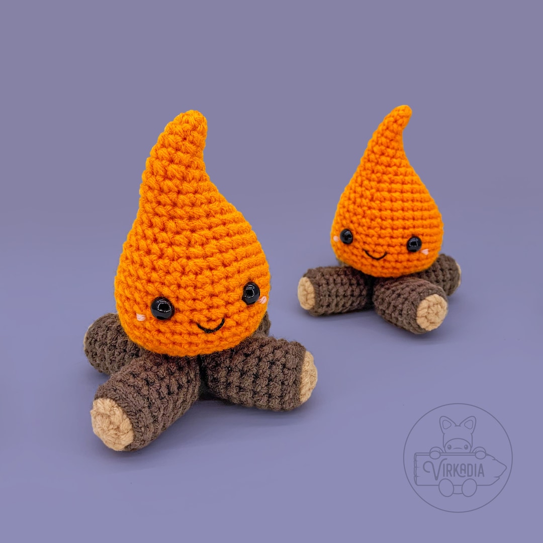 Campfire Cutie | Crochet Pattern | Digital PDF Download | Amigurumi ...