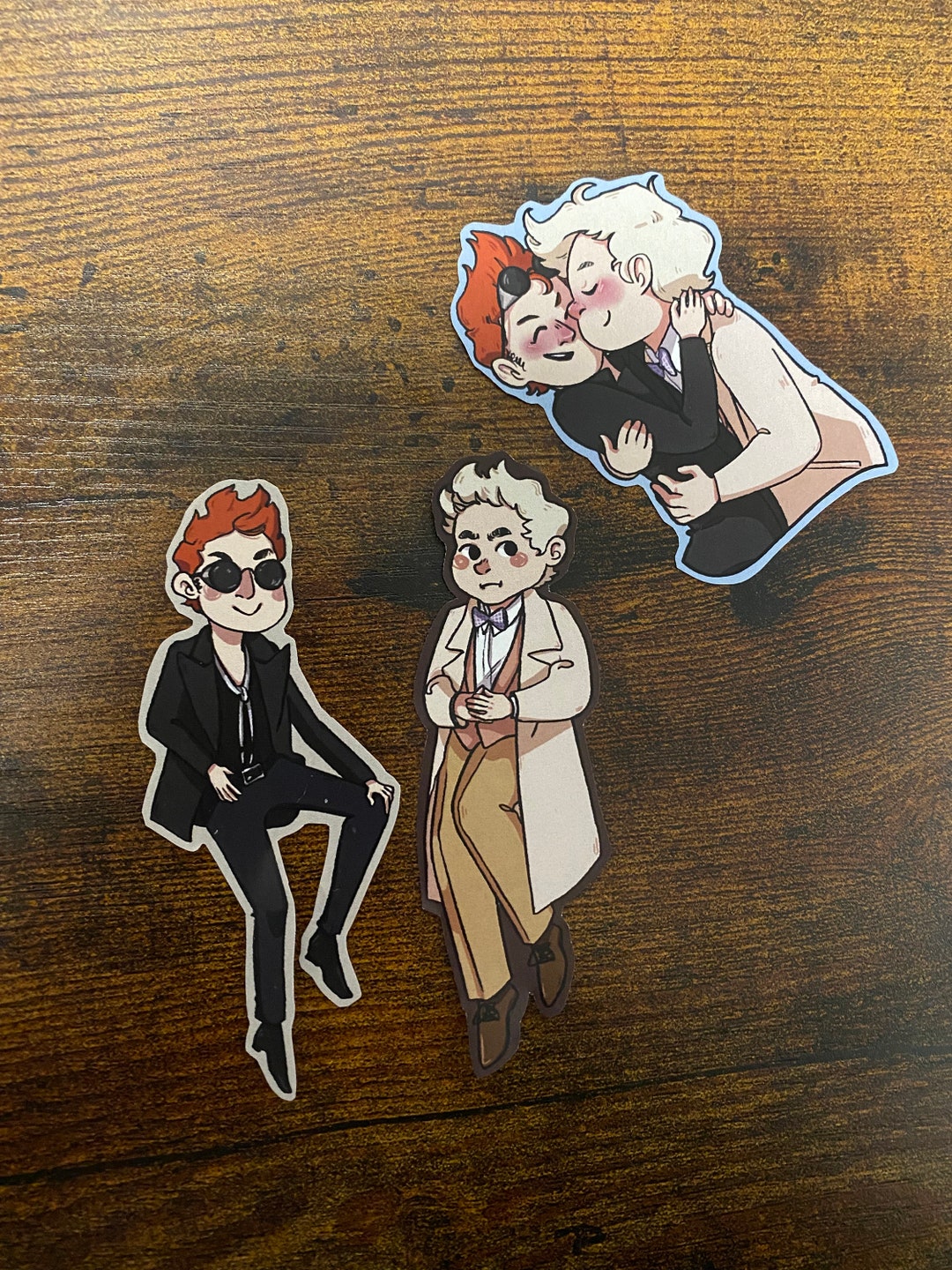 TV Good Omens Sticker Set - Etsy