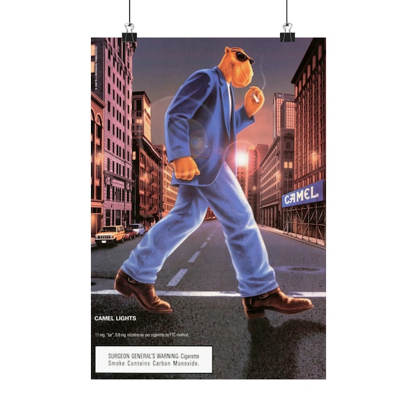 Joe Camel Poster - Etsy