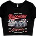 Racing Women's Cropped T-shirt - Vintage Race Car T-shirt - Old Car ...