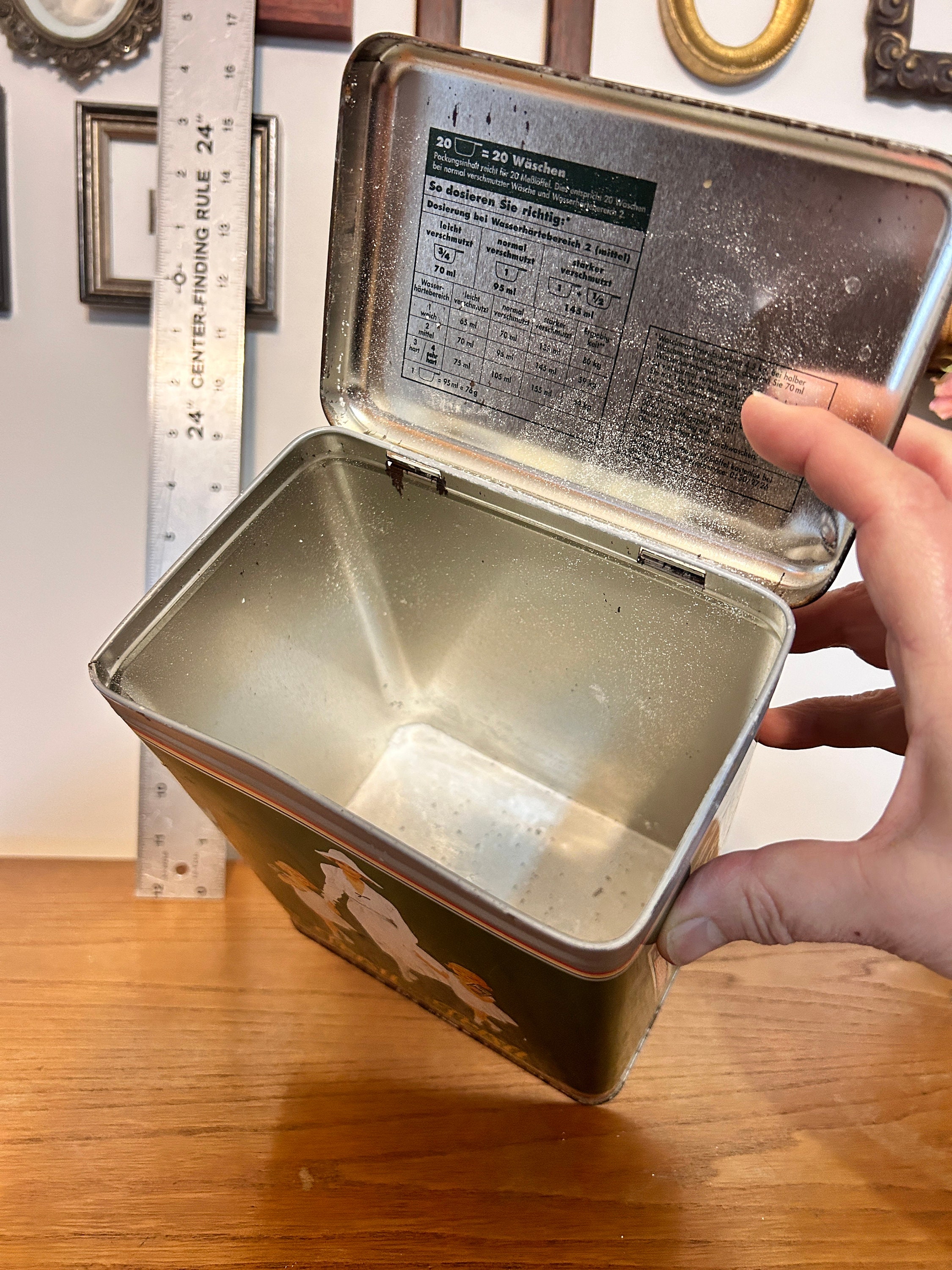 Vintage 1980s Reproduction Tin Box Persil From Germany - Etsy