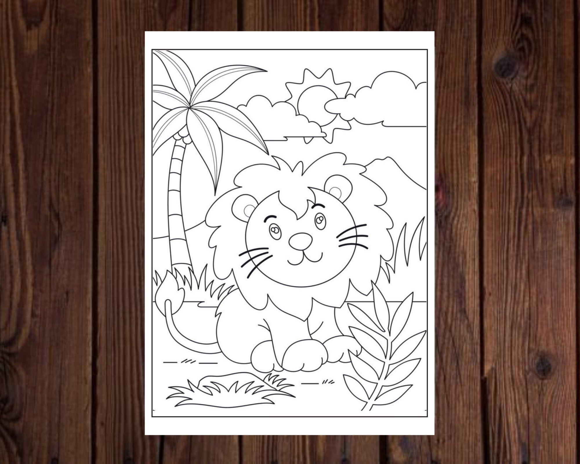 Printable Coloring Book for Kids, Kids Coloring Activities Book, Kids ...