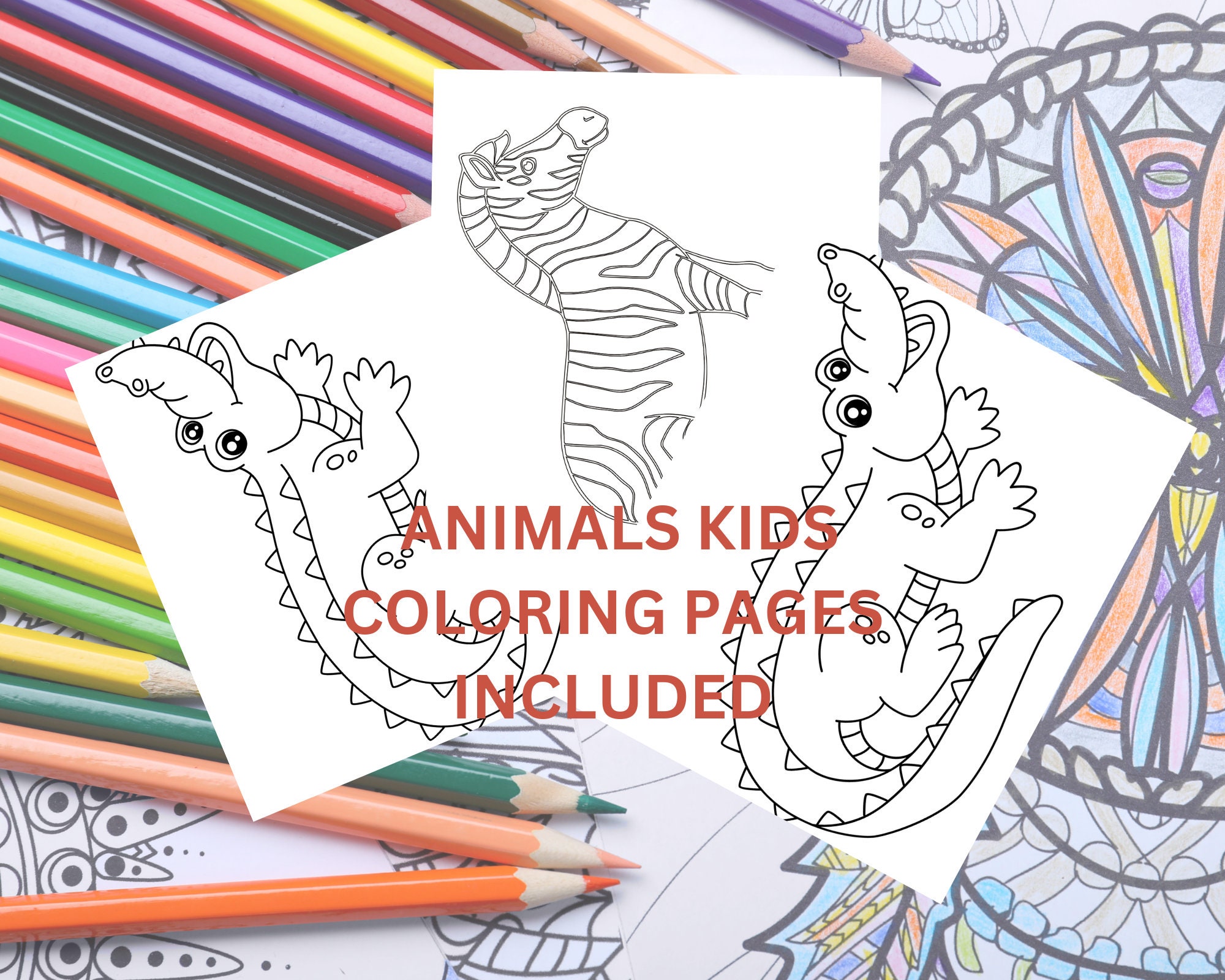 56 Digital Printable Kids Activities, Home Learning Kids Craft, Instant ...