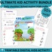56 Digital Printable Kids Activities Home Learning Kids - Etsy