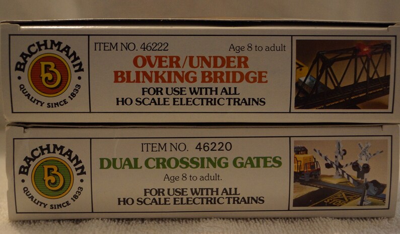 Bachmann Train Set Vintage 1980's W/engine, 7 Cars, Track, Power Pack ...