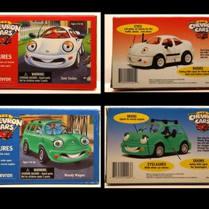 Vintage Chevron Cars Collection of 19 Cars Carrying Case From 1996 to ...