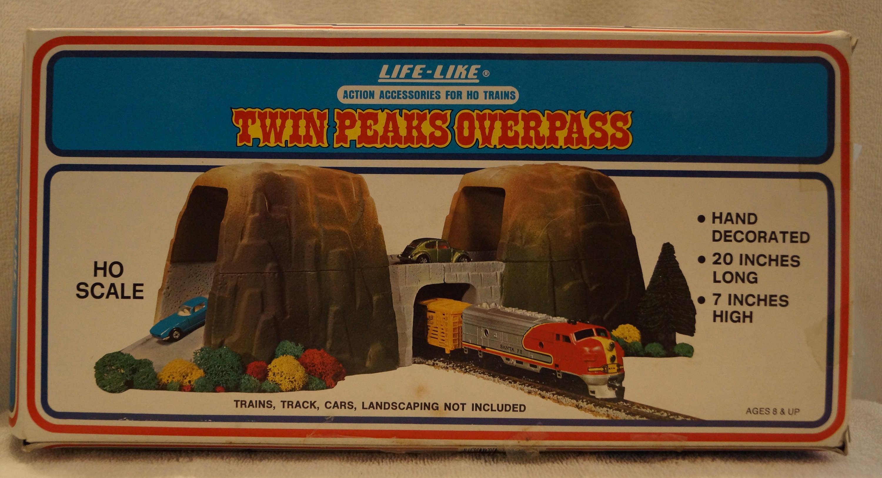 Bachmann Train Set Vintage 1980's W/engine, 7 Cars, Track, Power Pack ...