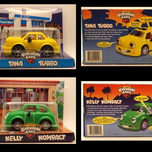 Vintage Chevron Cars Collection of 19 Cars Carrying Case From 1996 to ...