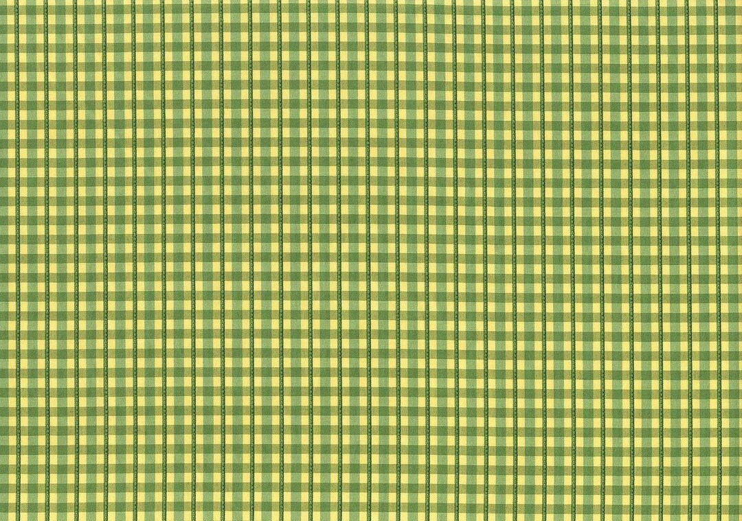 Designer Fabric Green Yellow Check Drapery Upholstery - Etsy