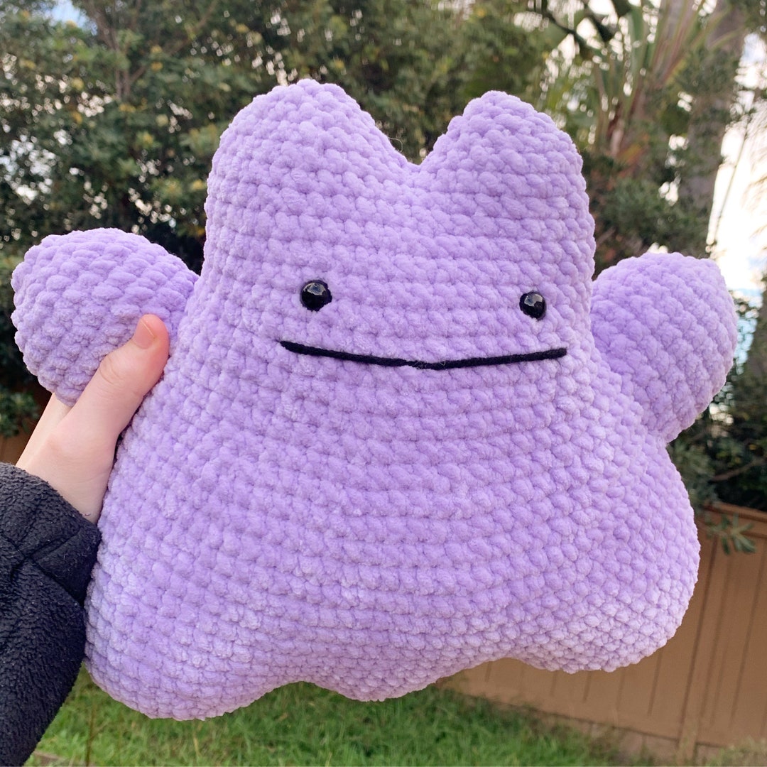 Crochet Plush Ditto Pokémon - Etsy
