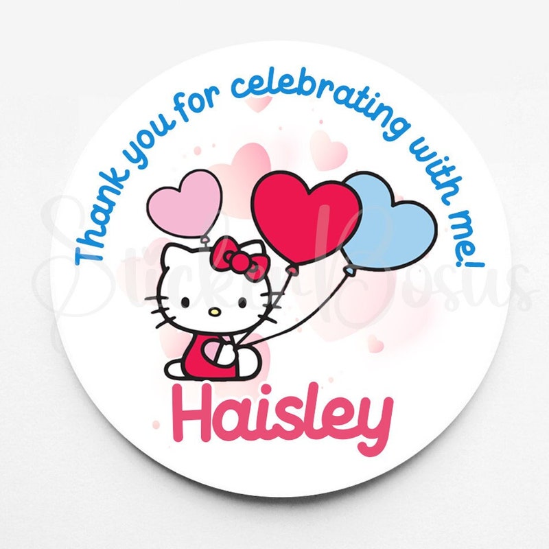 Hello Kittys Stickers - Etsy