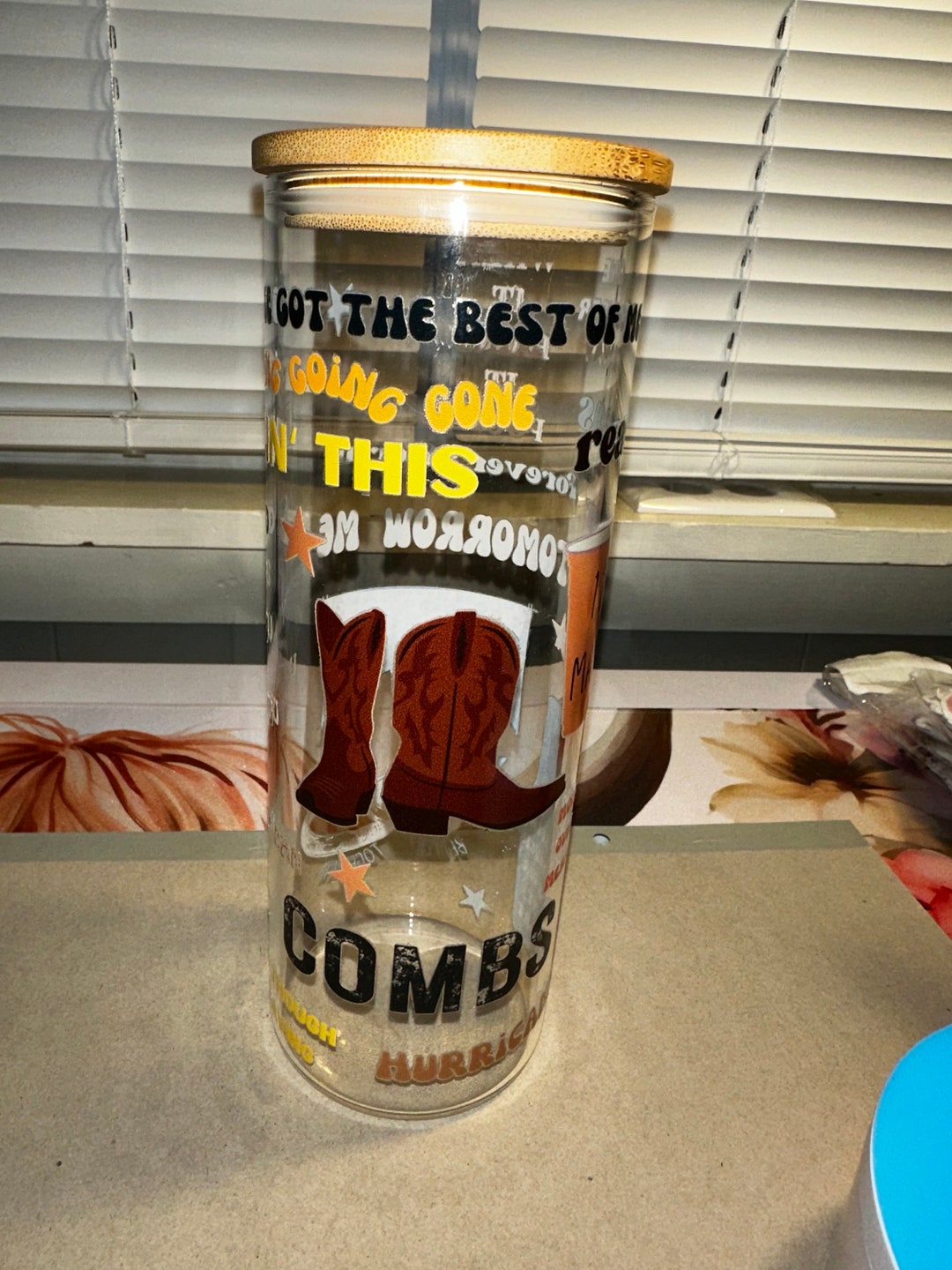 Luke Combs Libbey Cup - Etsy