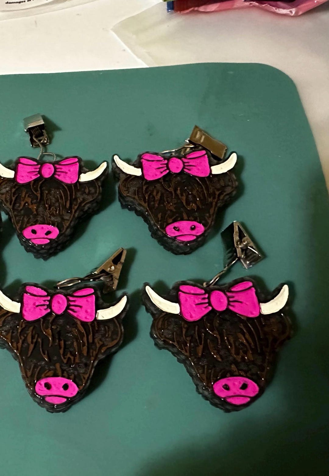 Cow | Cow Vent Clips | Highland Cow | Highland Cow Vent Clips | Vent ...