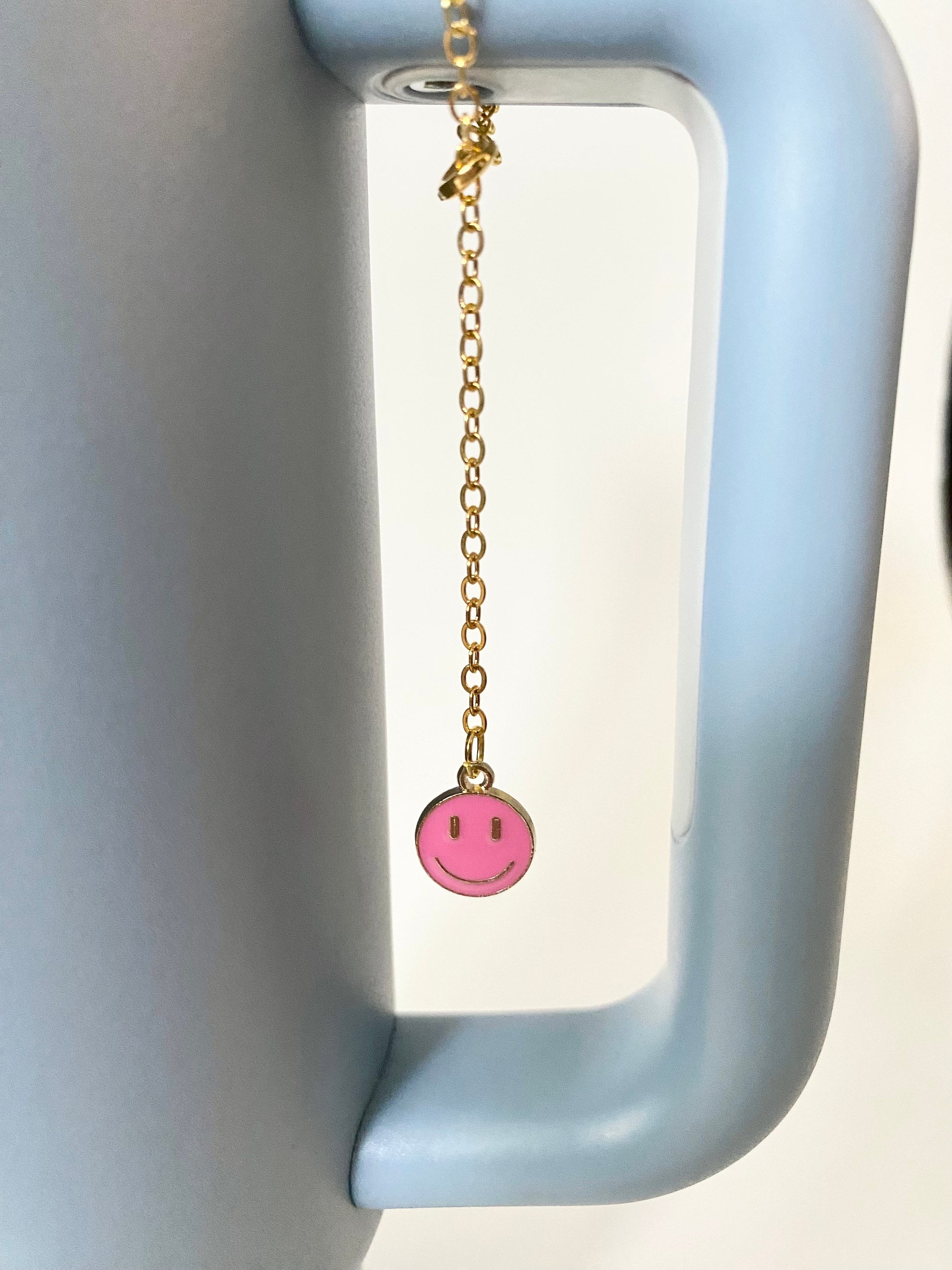 Happy Face Cup Charm Accessory for Cup Handle Charm Smiley Face Gold ...