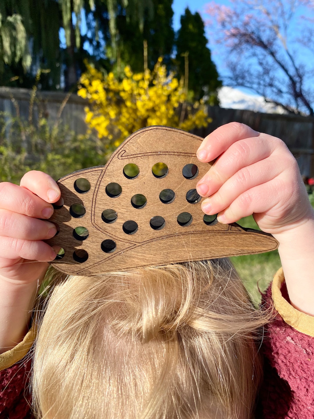 Cowboy Hat Threading Activity Western Theme Toddler Gift Lacing Toy Ten ...