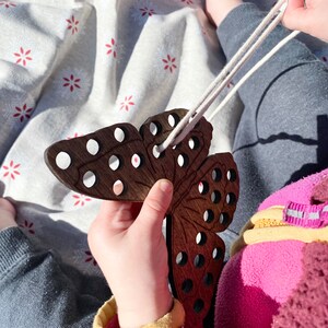 Butterfly Sewing Toy Butterfly Lacing Toy Threading Activity for ...