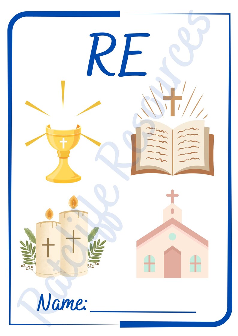 Exercise Book Covers - Primary School - Printable - Etsy