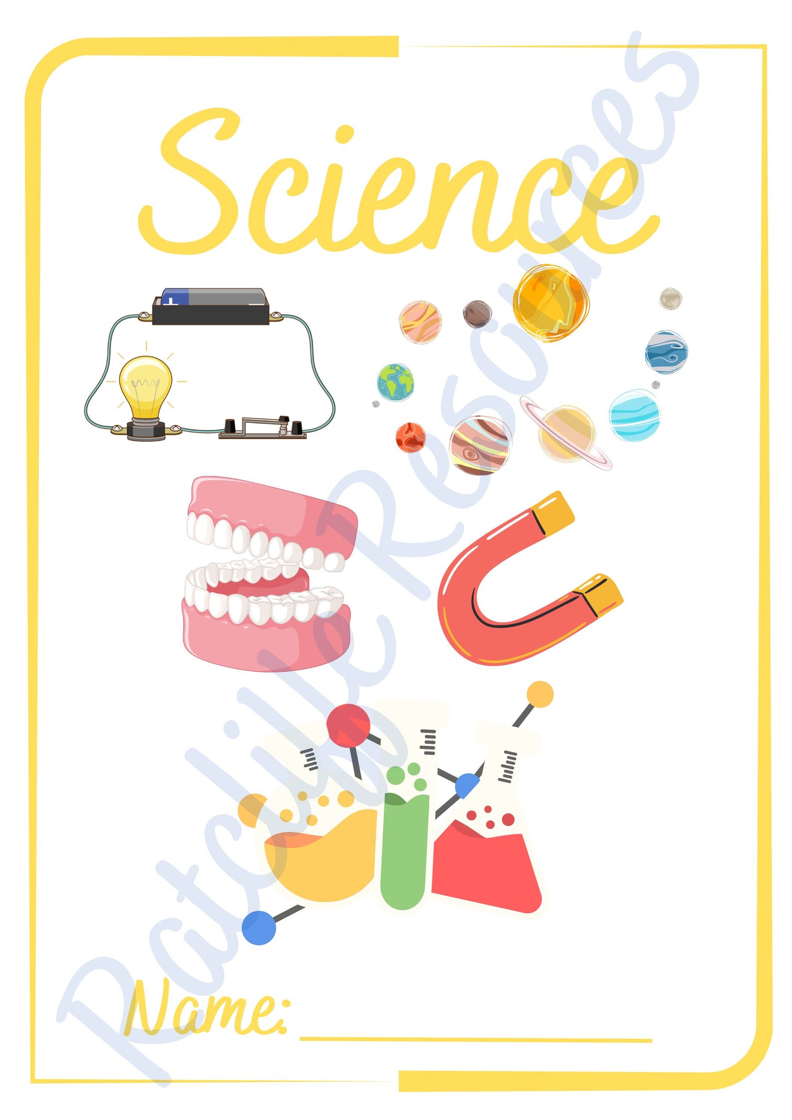 Exercise Book Covers - Primary School - Printable - Etsy