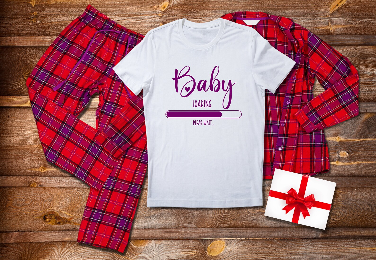 Baby Loading SVG: Pregnancy Announcement Cut Files (digital Download ...