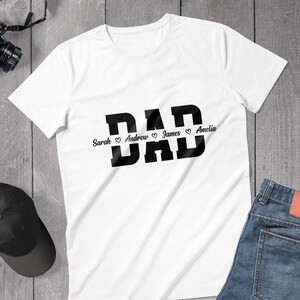 Dad Split Name SVG, Father's Day Gift, Dad Monogram Split Png, Dad Svg ...
