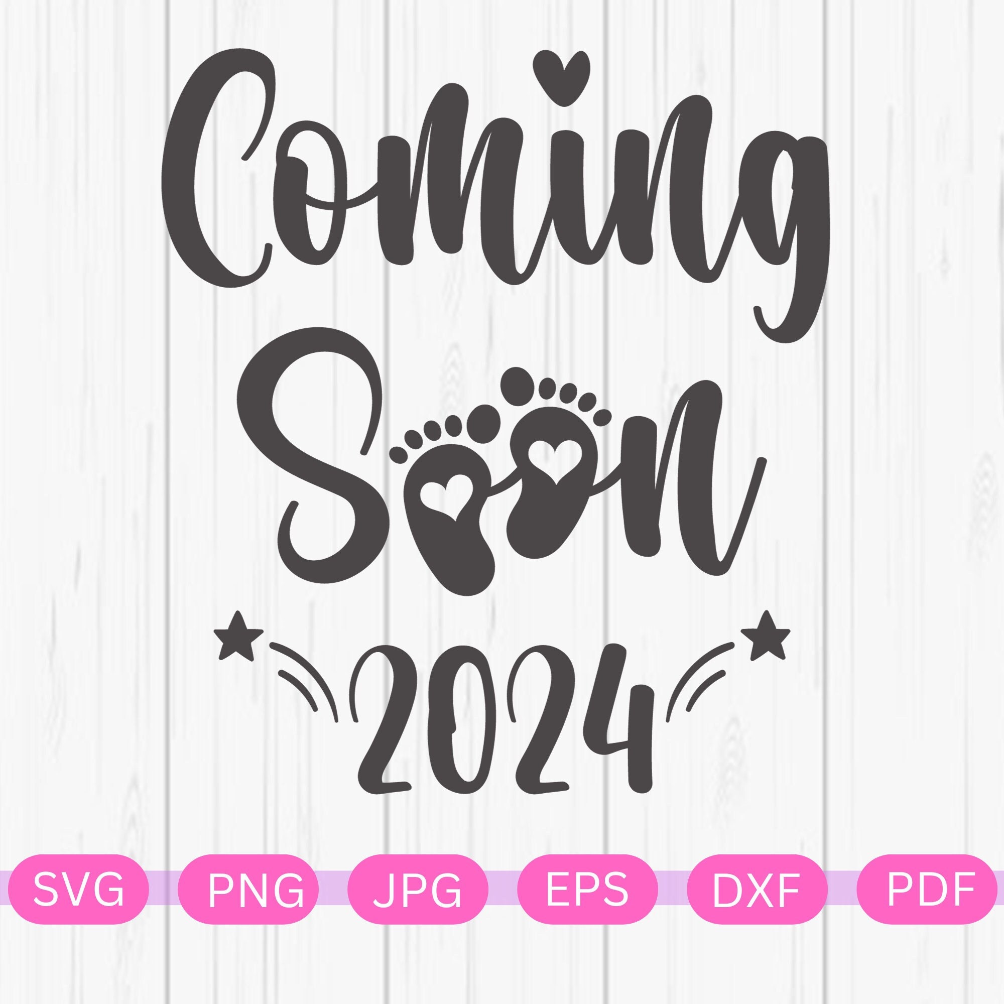 Coming Soon Svg, Baby Announcement Svg, Baby Svg, Pregnancy ...