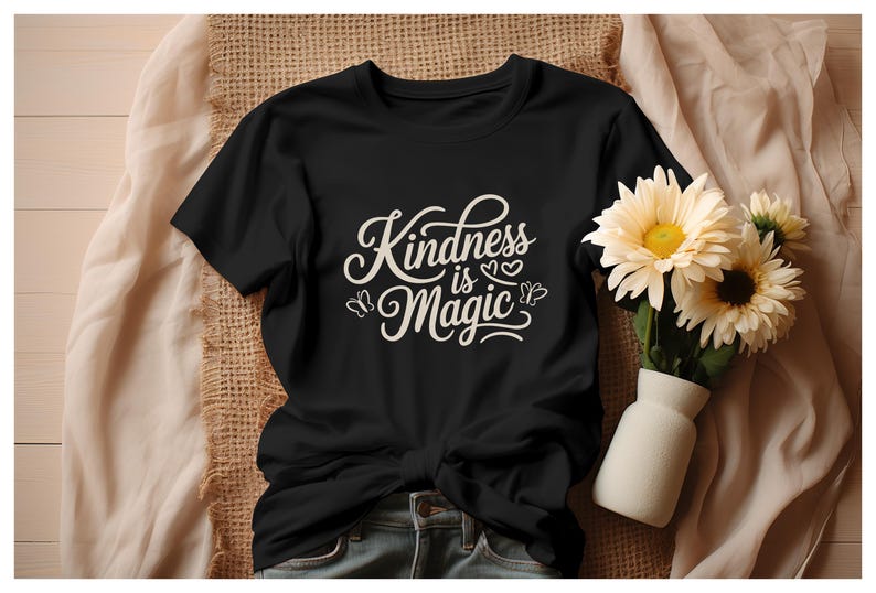 Kindness is Magic SVG: Inspirational Quote, Cricut Cut File (digital ...