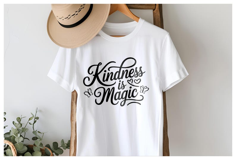 Kindness is Magic SVG: Inspirational Quote, Cricut Cut File (digital ...